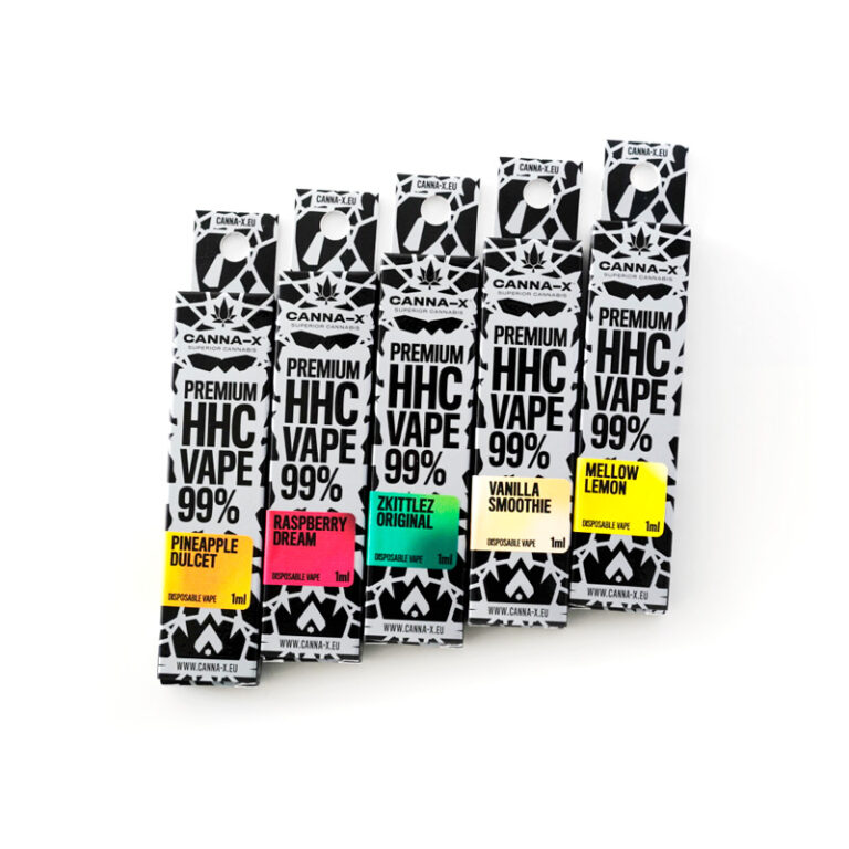 Canna-X Disposable Vape 99% HHC Zkittlez Original - 1ml